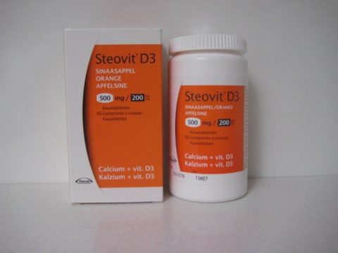 STEOVIT D3 500MG/200IE SINAAS (60TABL) - Pharmaproducts