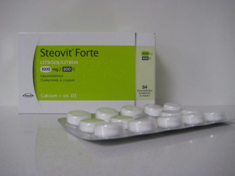 STEOVIT FORTE 1000 MG/800 I E (84TABL) - Pharmaproducts