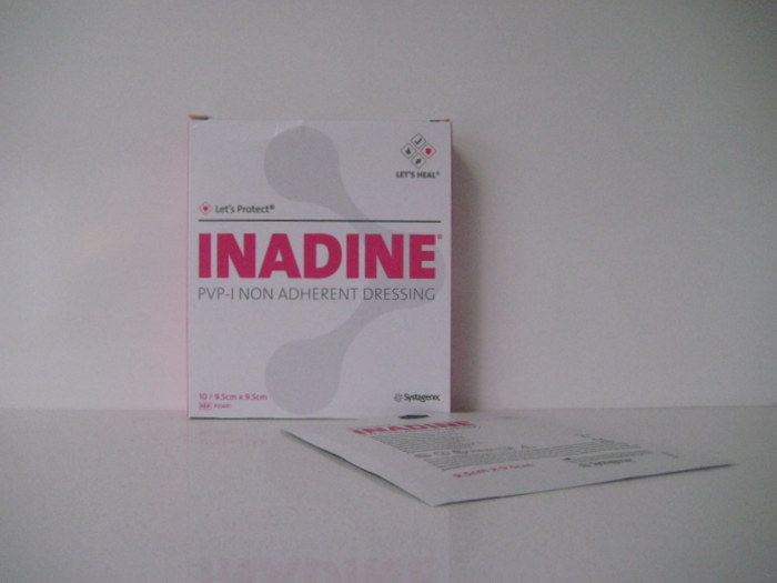 INADINE 9,5CMX9,5CM 10ST - Pharmaproducts